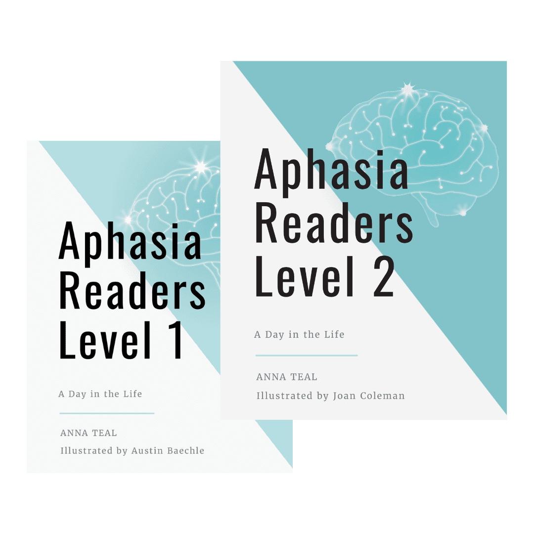 Aphasia Readers Levels 1 2 Bundle BookLogix BookStore